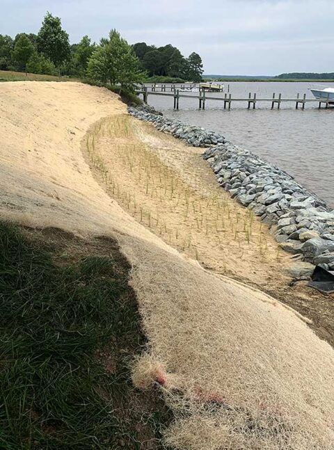 Stone Revetments & Living Shorelines | Lerian Marine Contracting